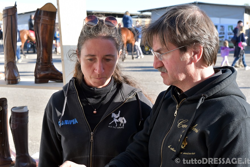 Claudia Montanari con Cavalieri 1970 - tuttoDRESSAGE