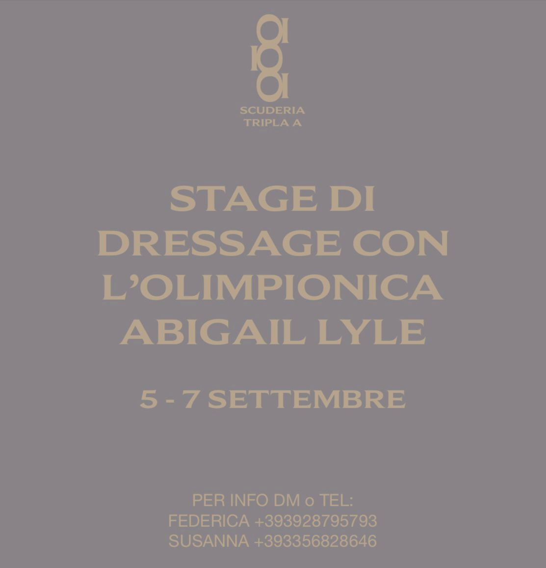 Dressage d’eccellenza: Scuderia Tripla A ospita Abigail Lyle per uno ...